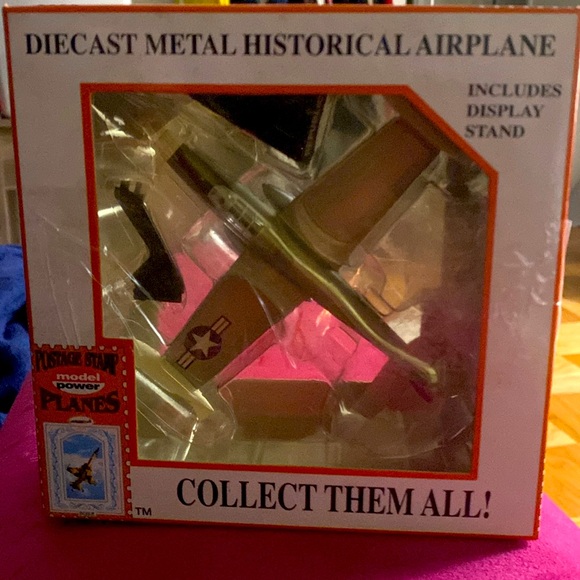 Diecast plane with stand | Toys | Model Power Military Airplane Diecast ...